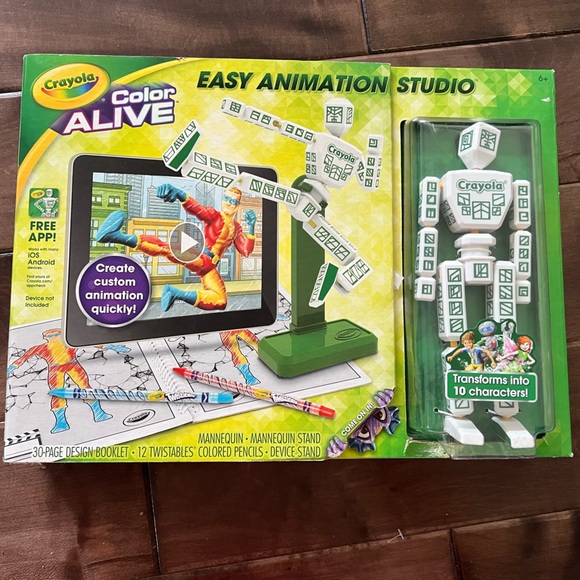 Crayola | Toys | Crayola Color Alive Create Animated Movies Easy ...